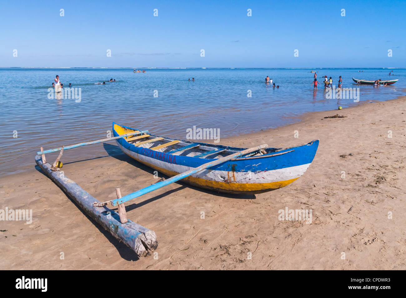 The beach of Foulpointe, eastern Madagascar Stock Photo - Alamy
