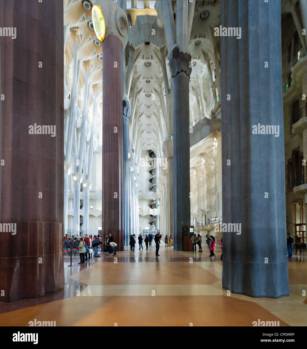 Sagrada Familia cathedral architecture. Masterpiece of modernism ...