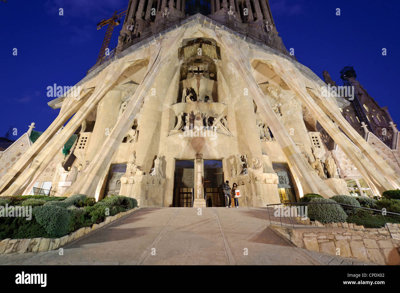 Sagrada Familia cathedral architecture. Masterpiece of modernism ...