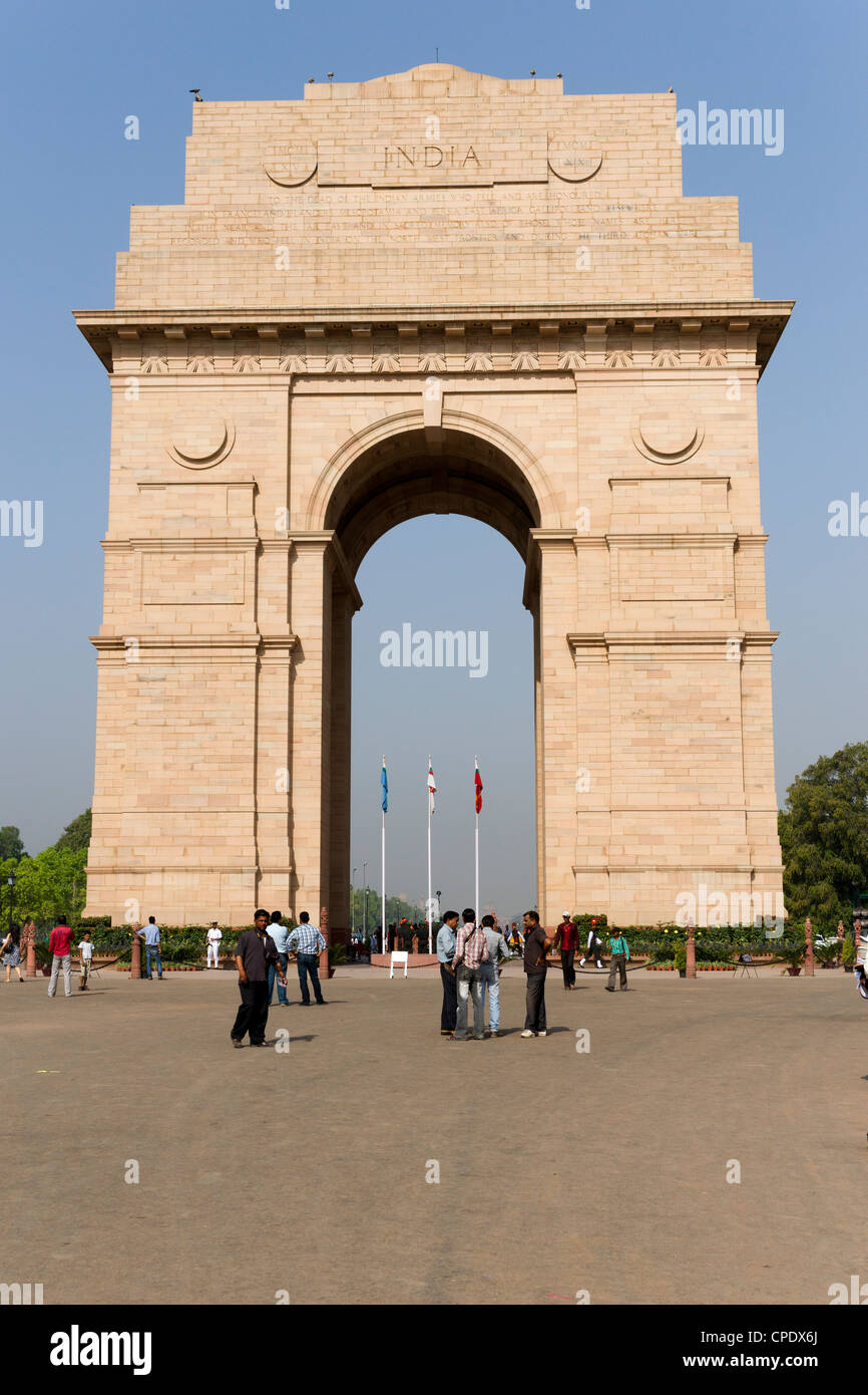 India gate sir edwin lutyens hi-res stock photography and images - Alamy