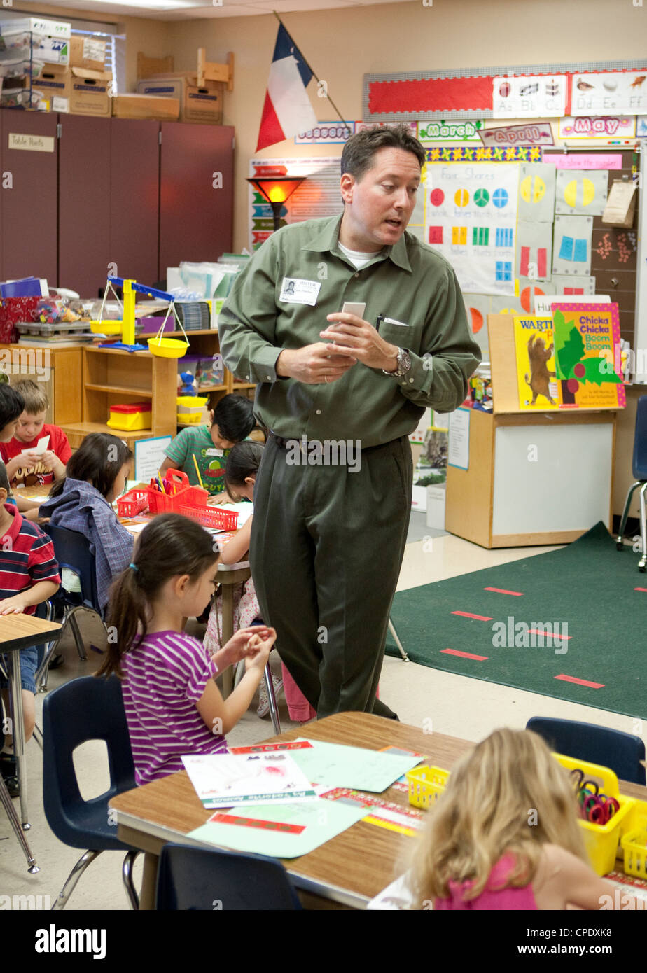 Male Elementary Teacher