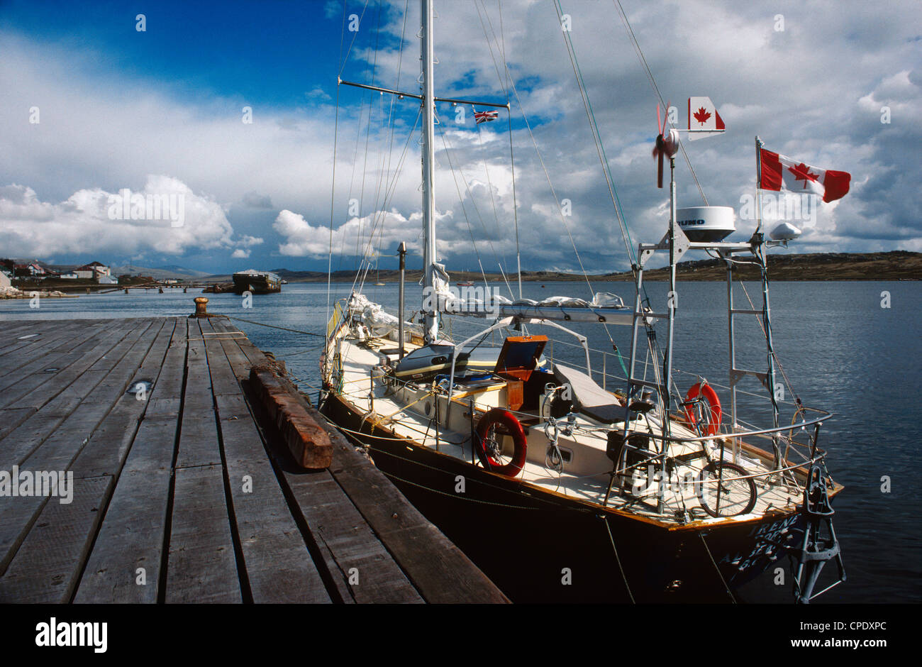Ocean going sailing boat hi-res stock photography and images - Alamy