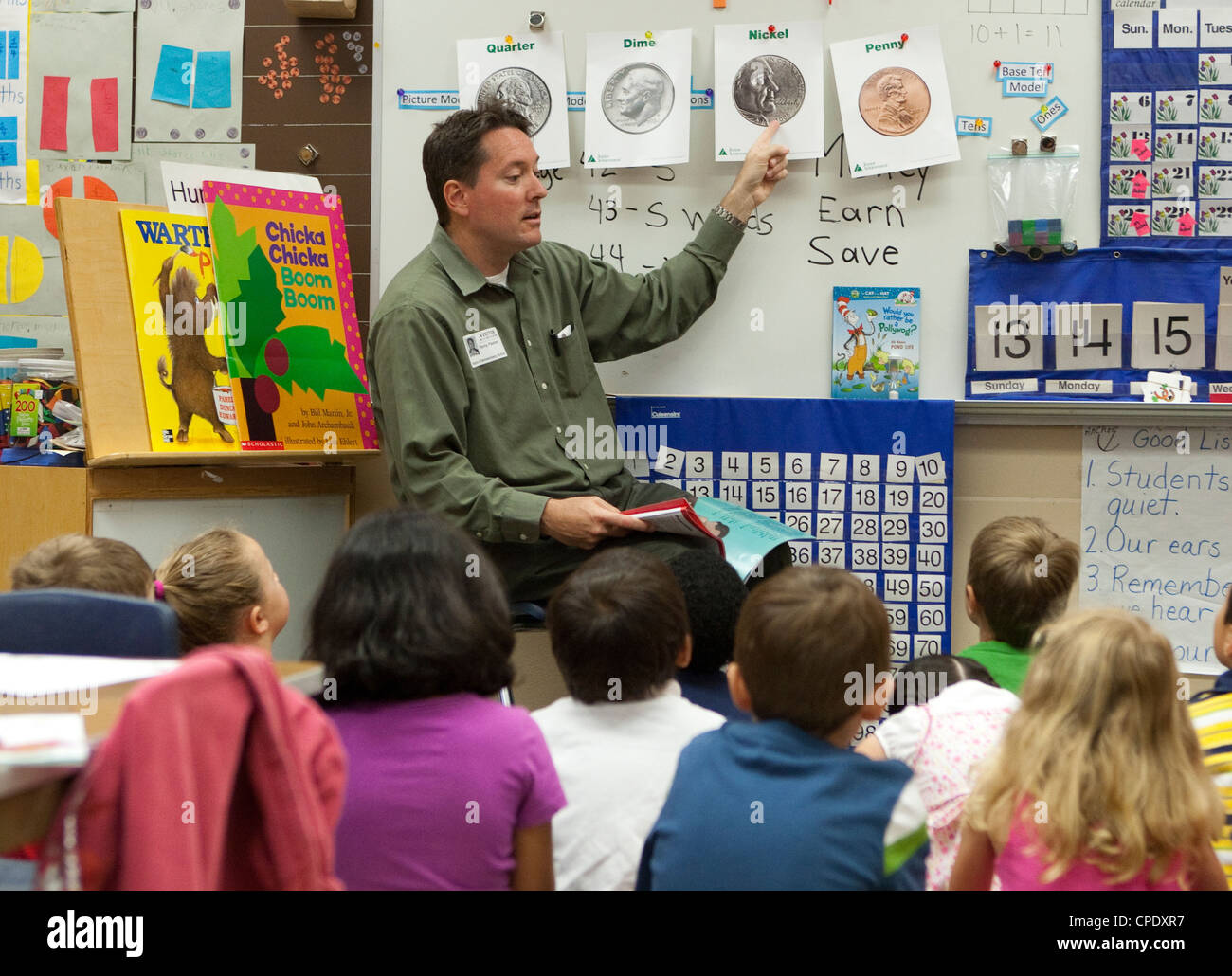 Male Teacher Teaching