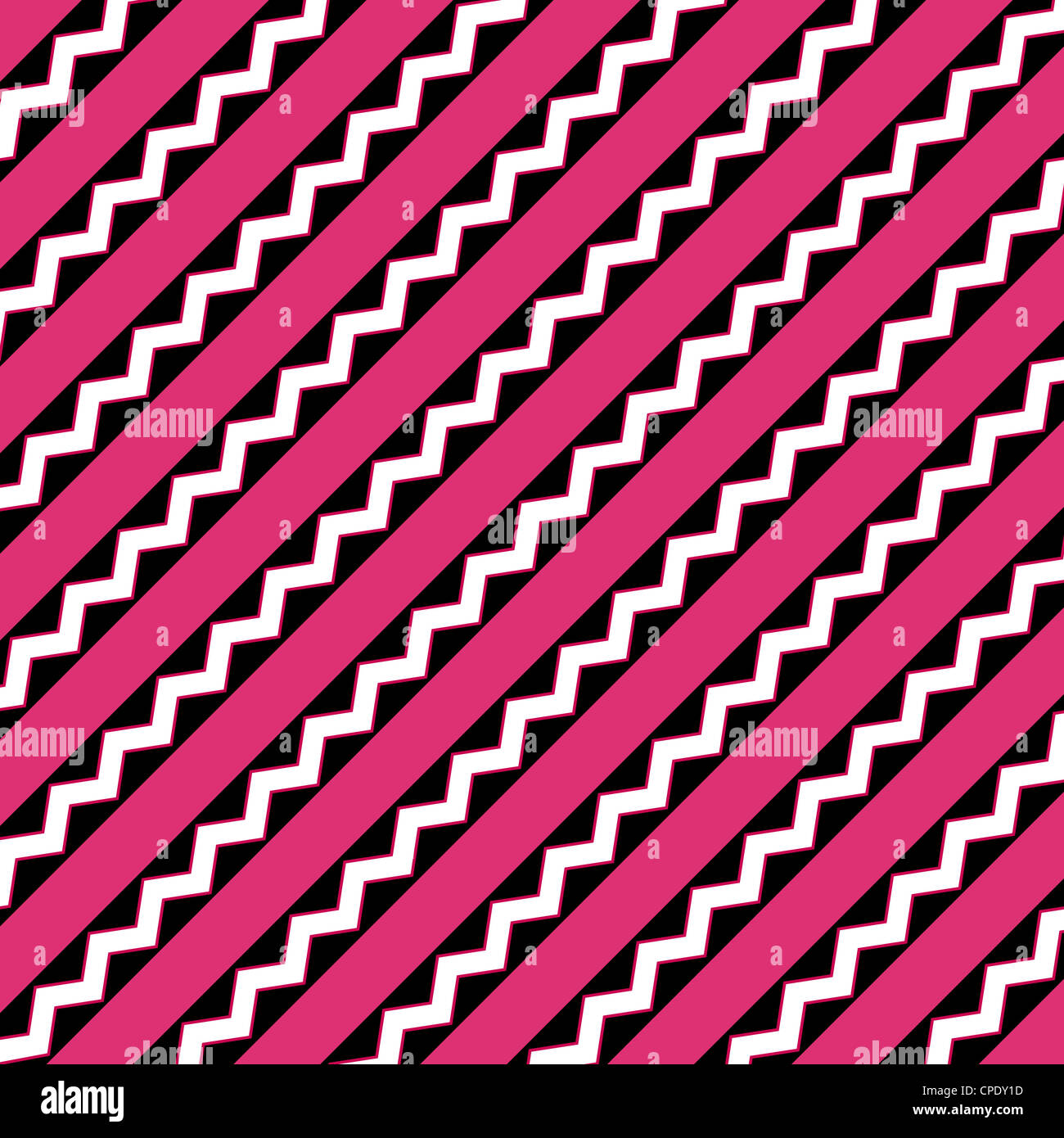 Pink Diagonal Stripes