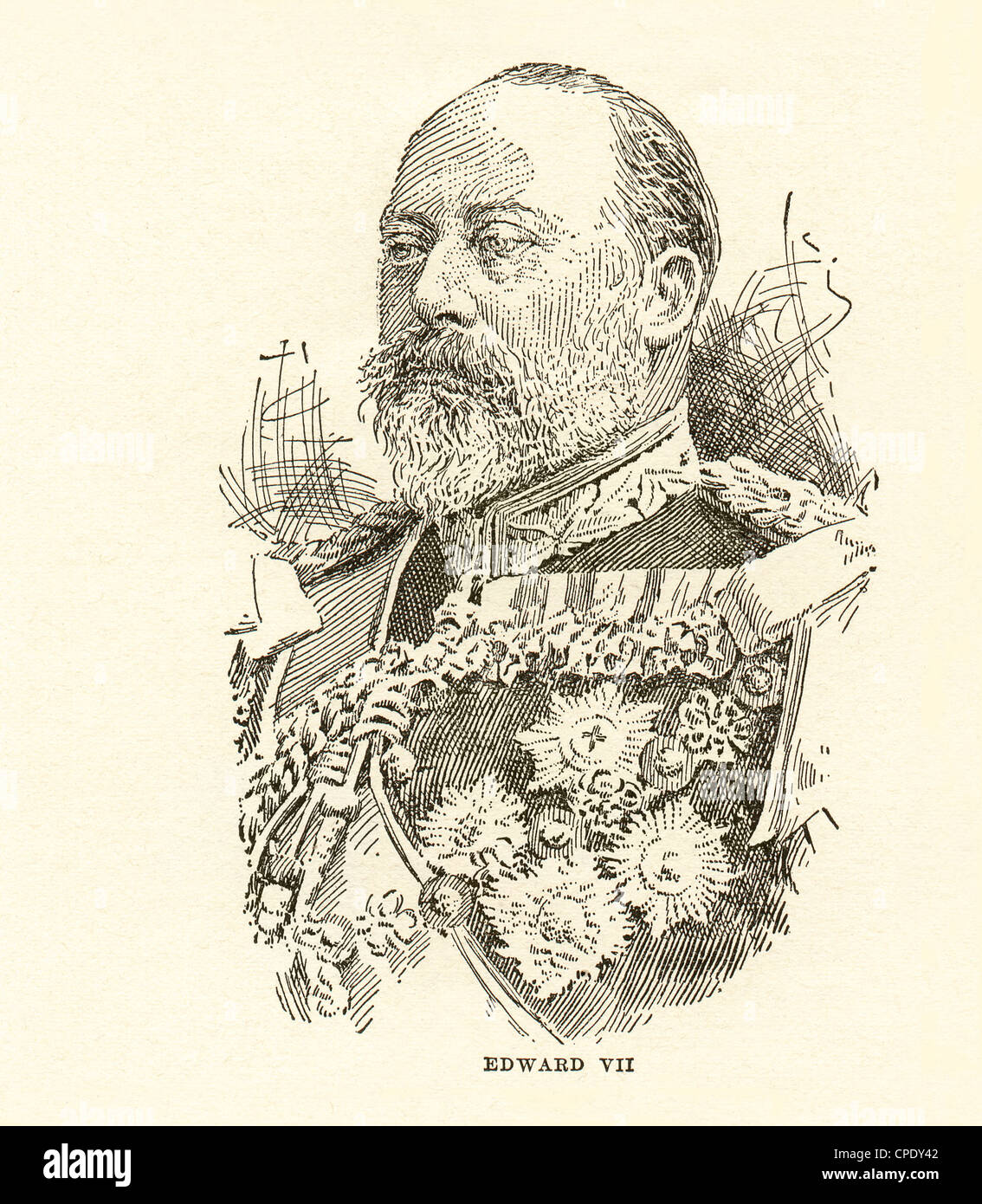 King Edward VII of England Stock Photo - Alamy