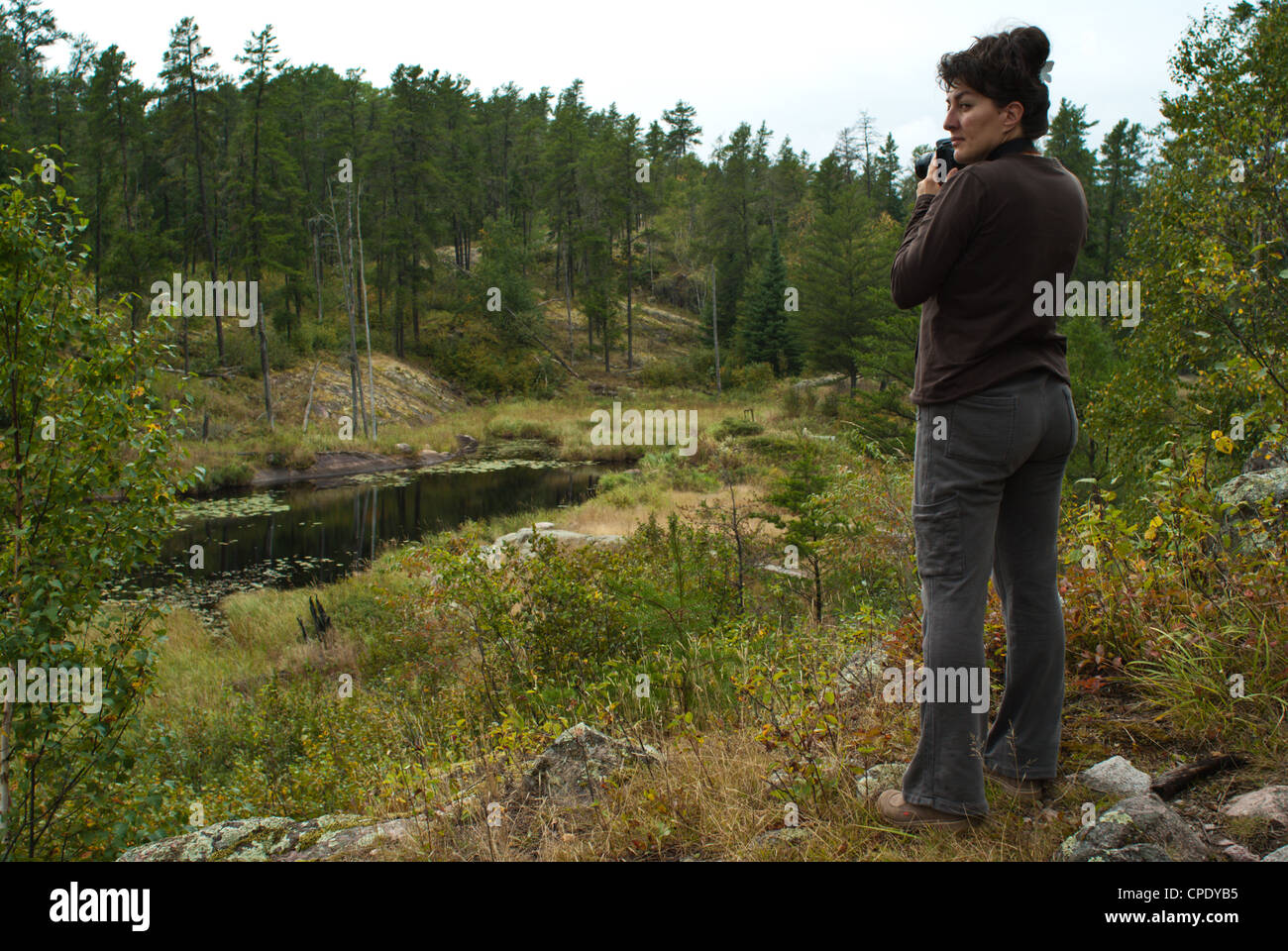 Whiteshell Manitoba Canada Stock Photo - Alamy