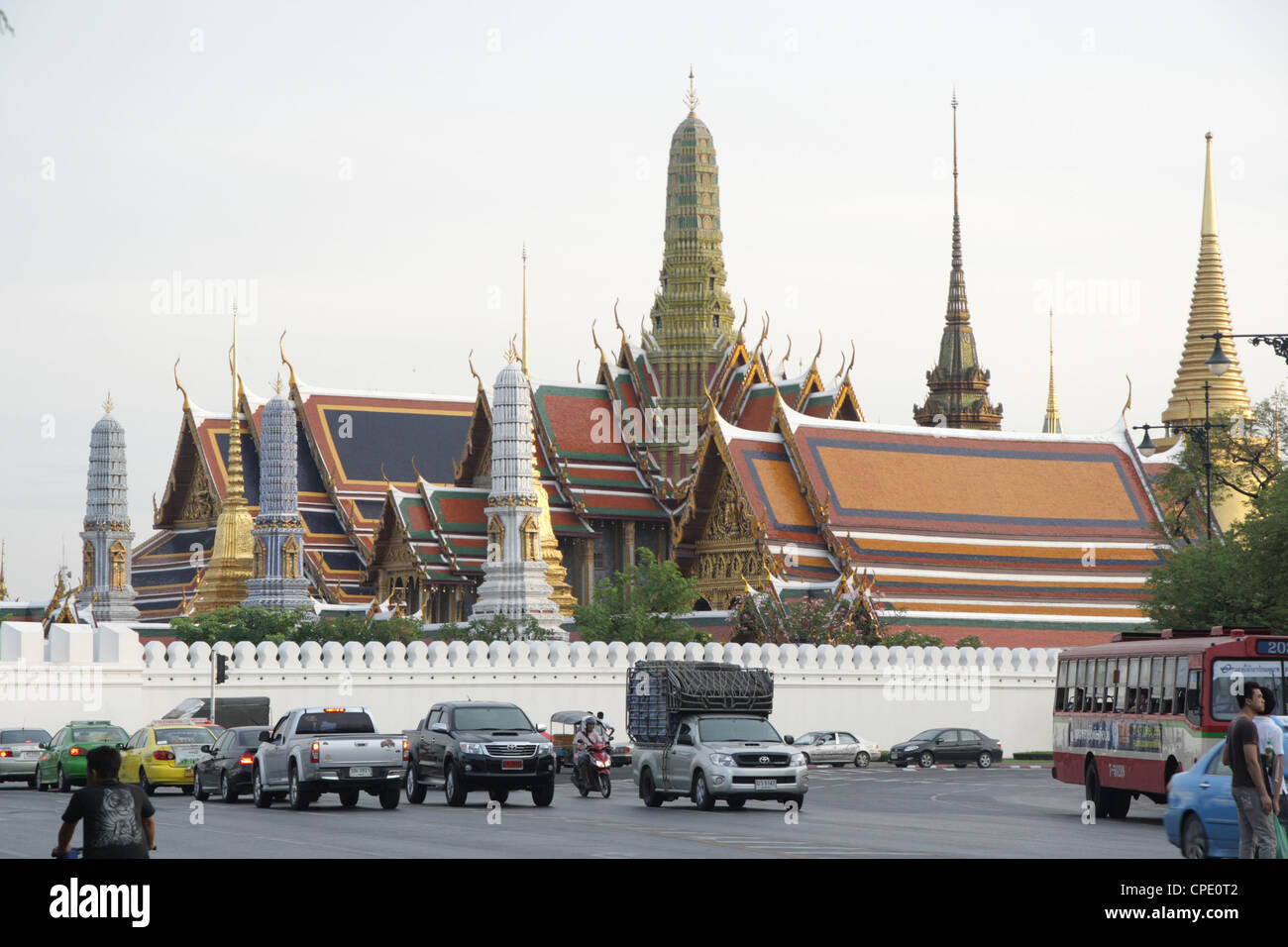 The Grand palace temple in Bangkok , Thailand Stock Photo - Alamy
