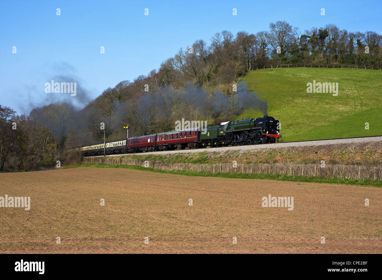West Somerset Railway Stock Photo - Alamy