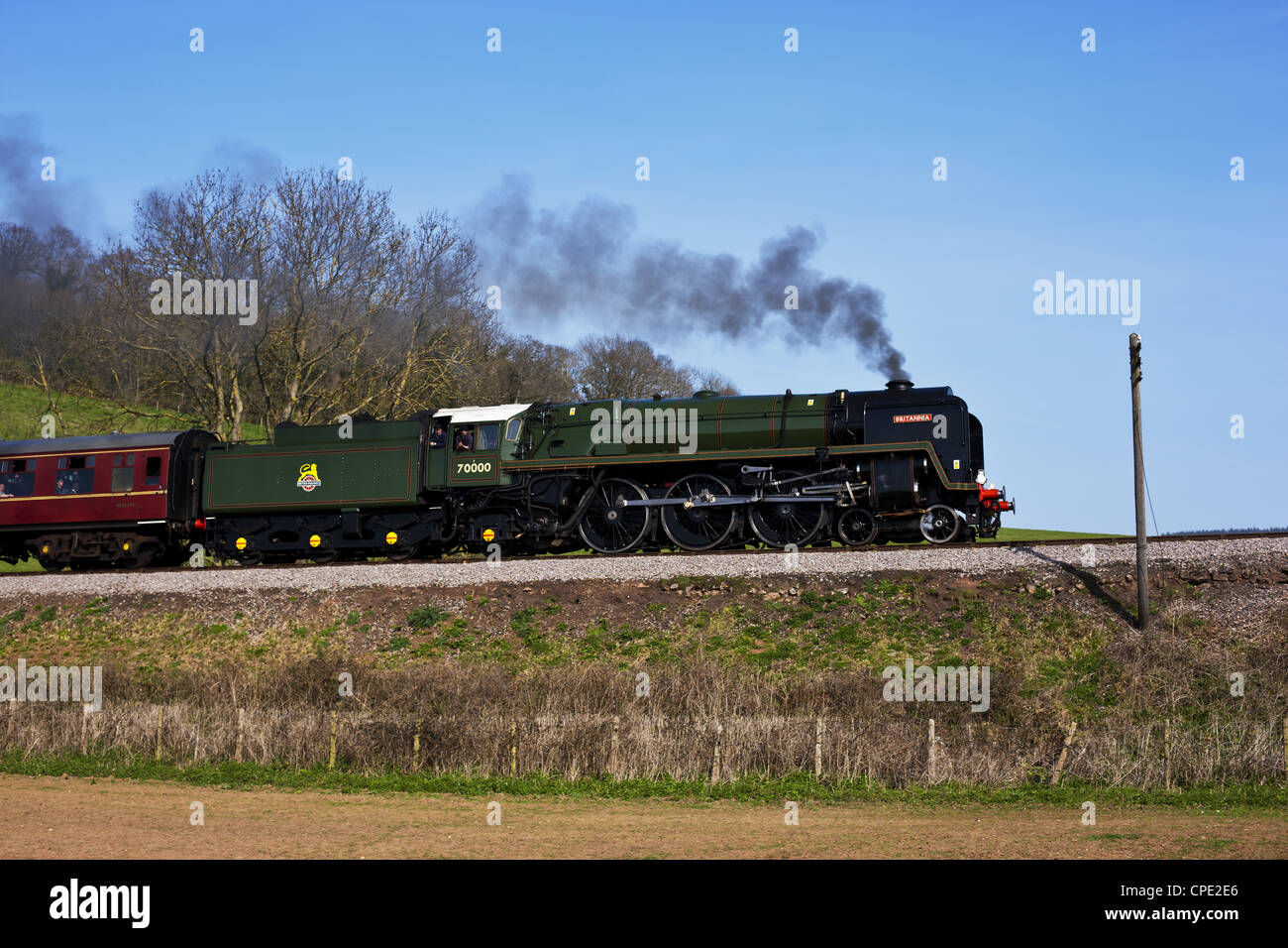 West Somerset Railway Stock Photo - Alamy