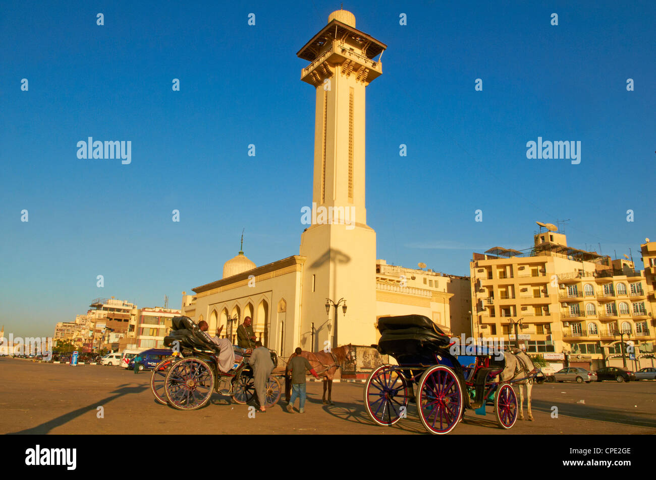 Mosque of Abu el-Haggag, Luxor, Egypt, North Africa, Africa Stock Photo ...