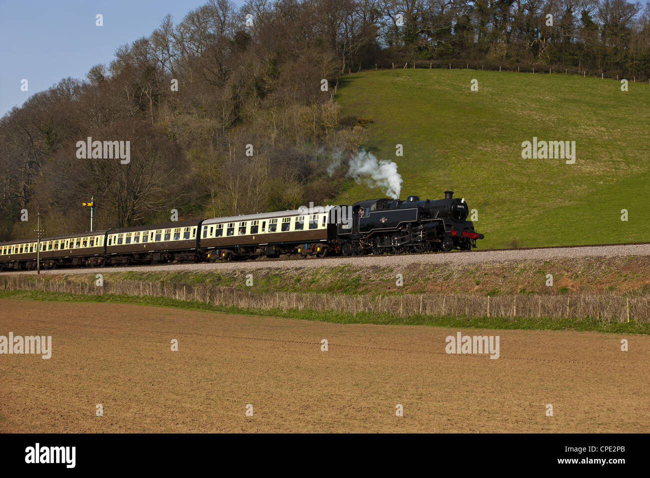West Somerset Railway Stock Photo - Alamy