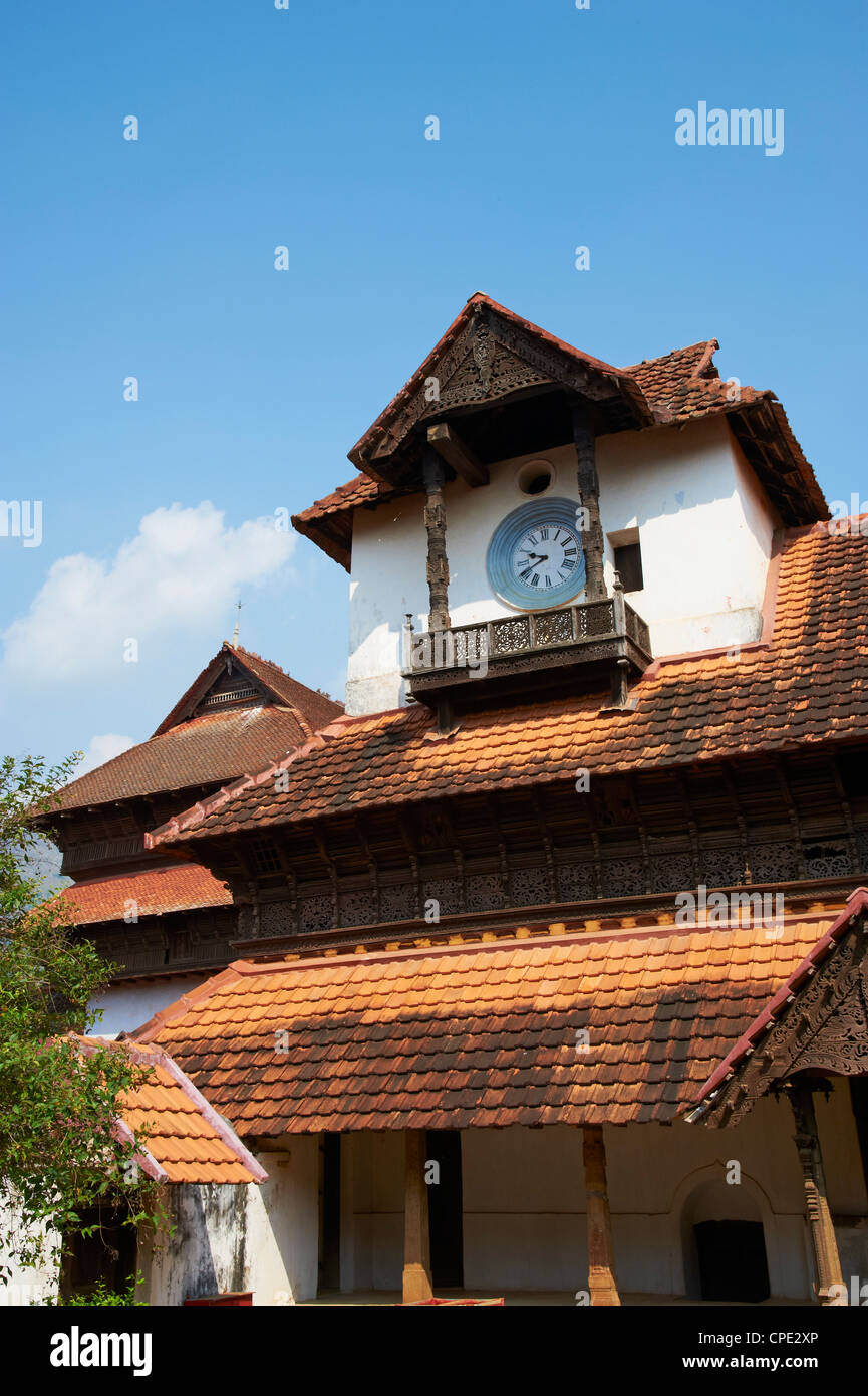 Wooden architecture kerala padmanabhapuram palace hi-res stock ...