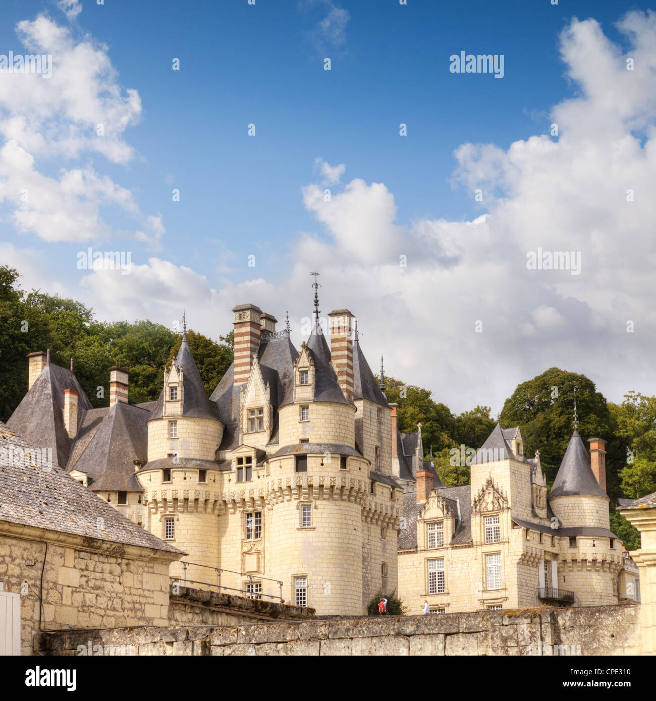Chateau Usse, Rigny-Usse, Loire Valley, France Stock Photo - Alamy