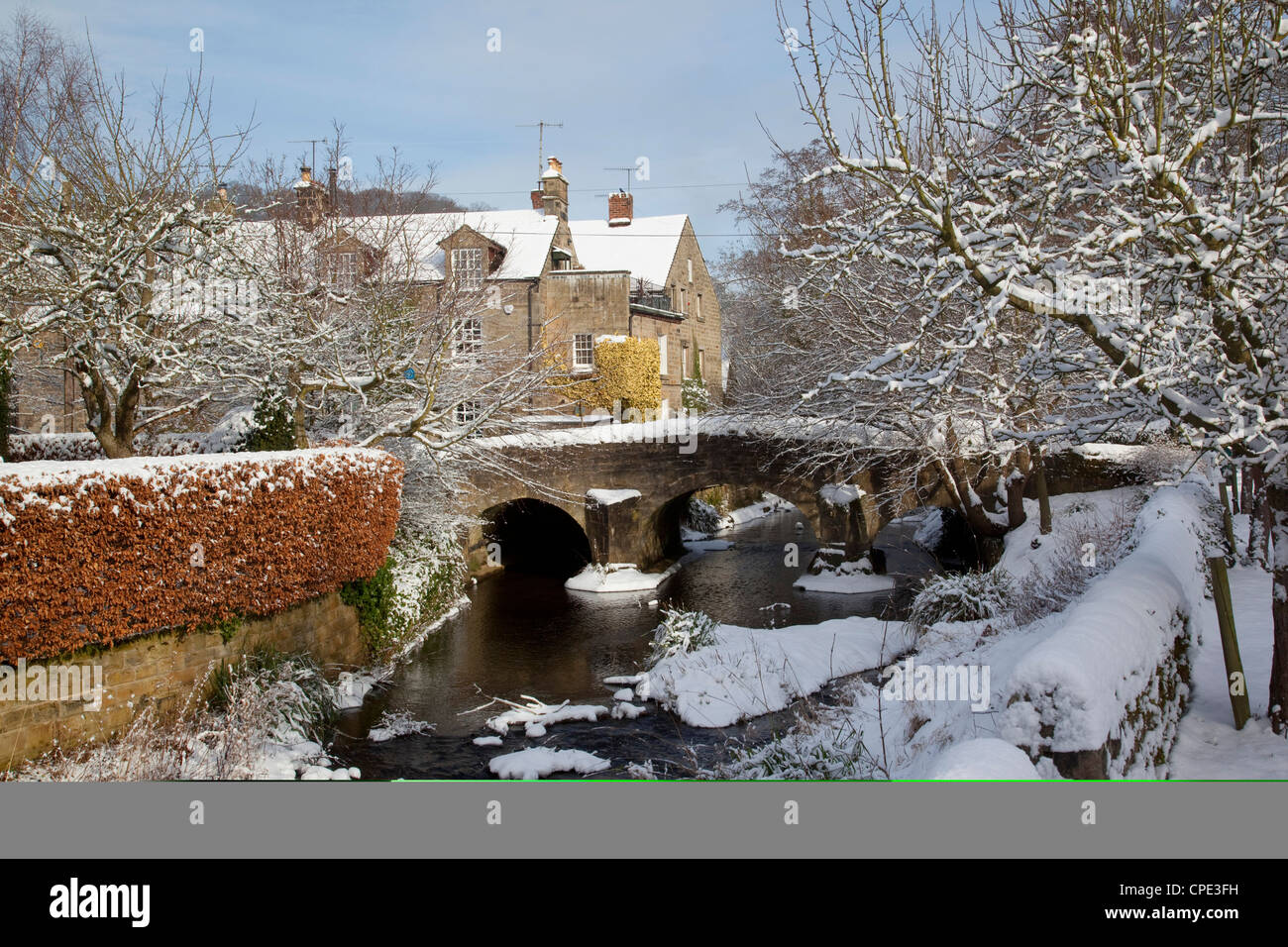 Baslow, Derbyshire, England, United Kingdom, Europe Stock Photo - Alamy