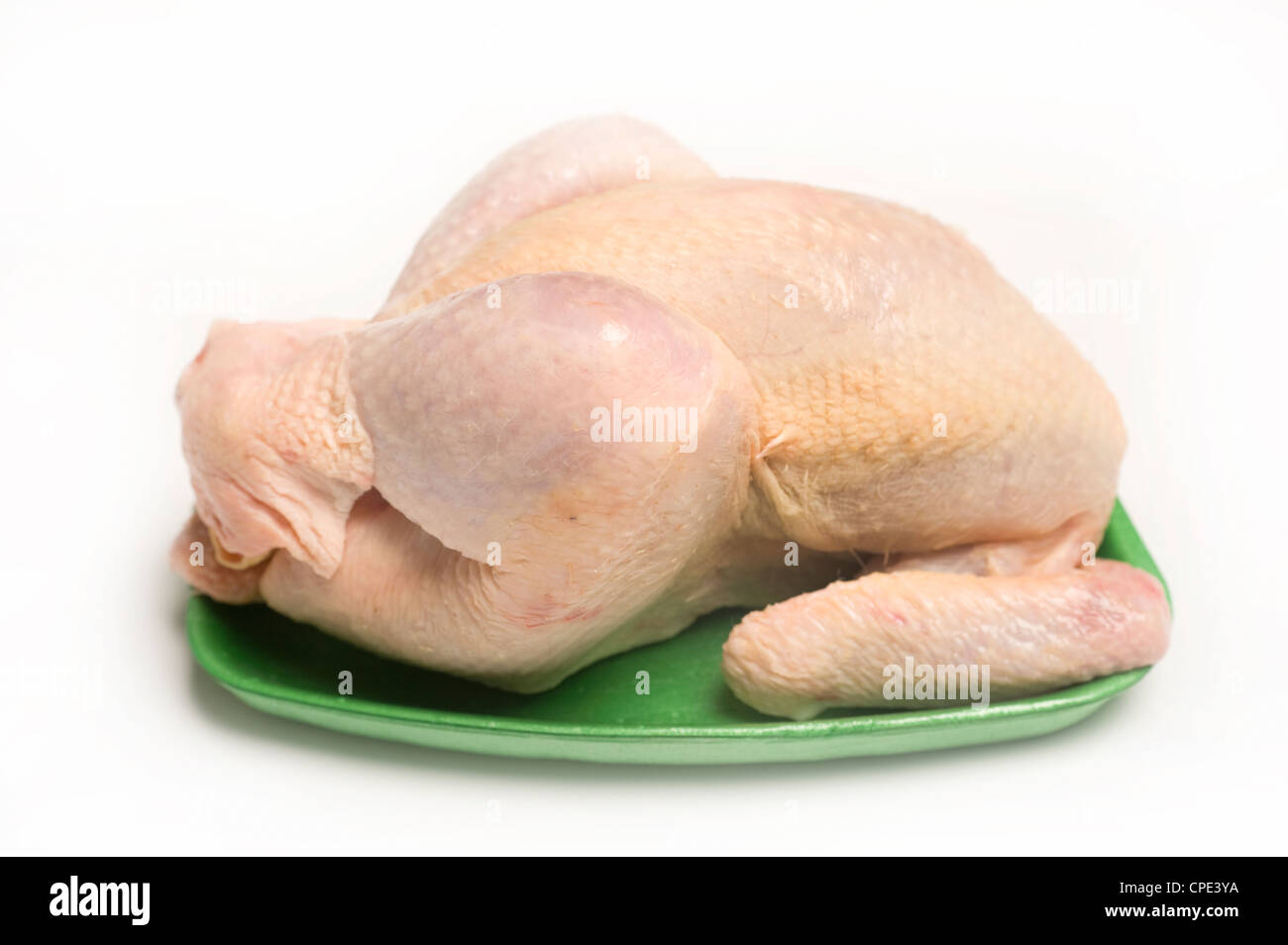 a raw chicken uncooked Stock Photo - Alamy