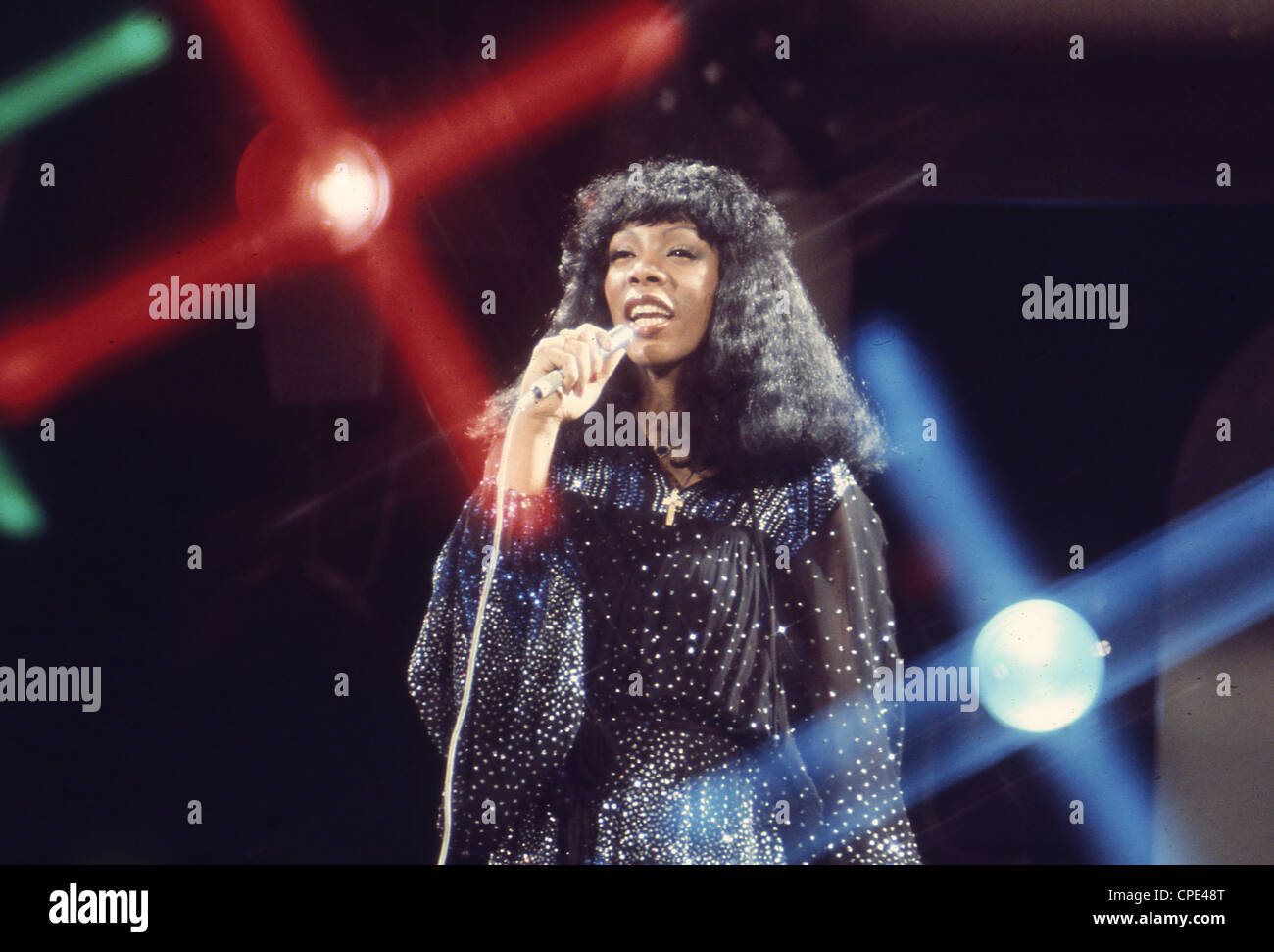 Donna summer 1970s hi-res stock photography and images - Alamy