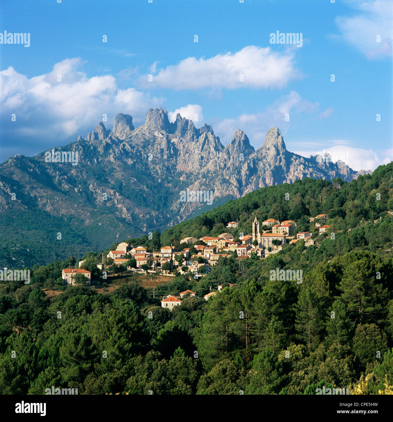 Zonza village hi-res stock photography and images - Alamy