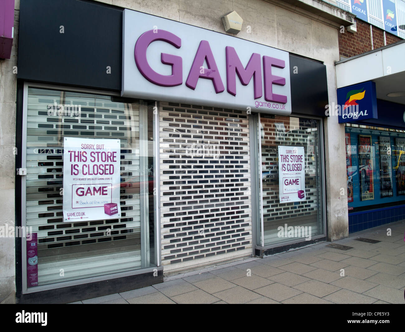 Computer Gaming Shop Game in Norwich Stock Photo - Alamy