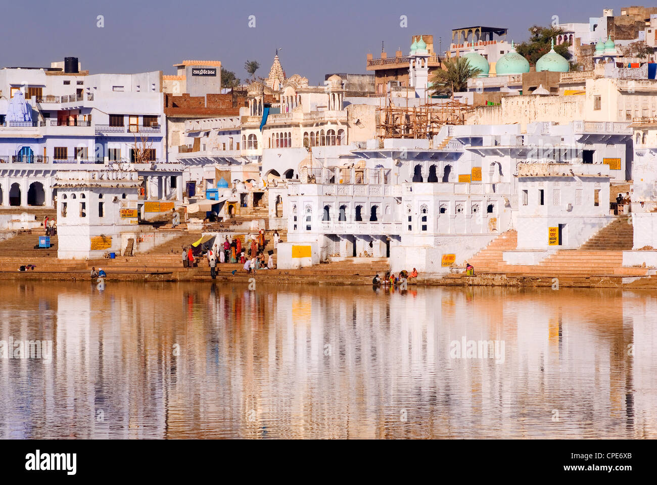 Pushkar Lake, Rajasthan, India, Asia Stock Photo - Alamy
