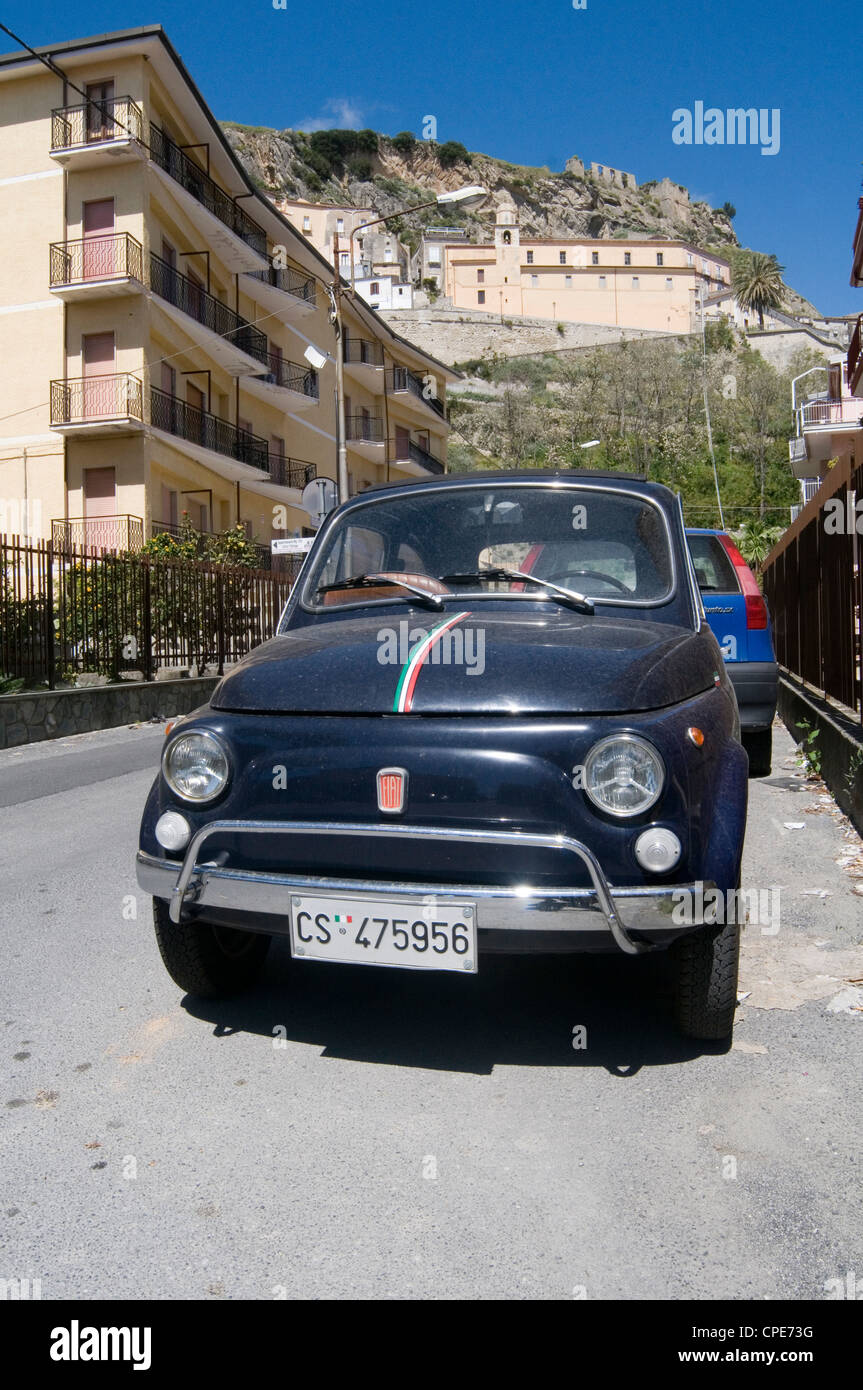 fiat 500 classic car peoples cars small italy italian classic Stock ...