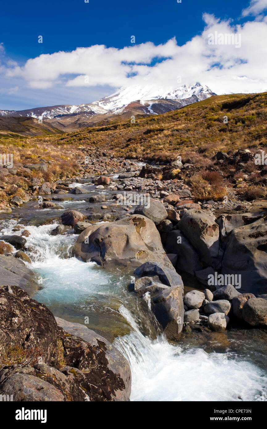 Mount Ruapehu, Tongariro National Park, UNESCO World Heritage Site ...