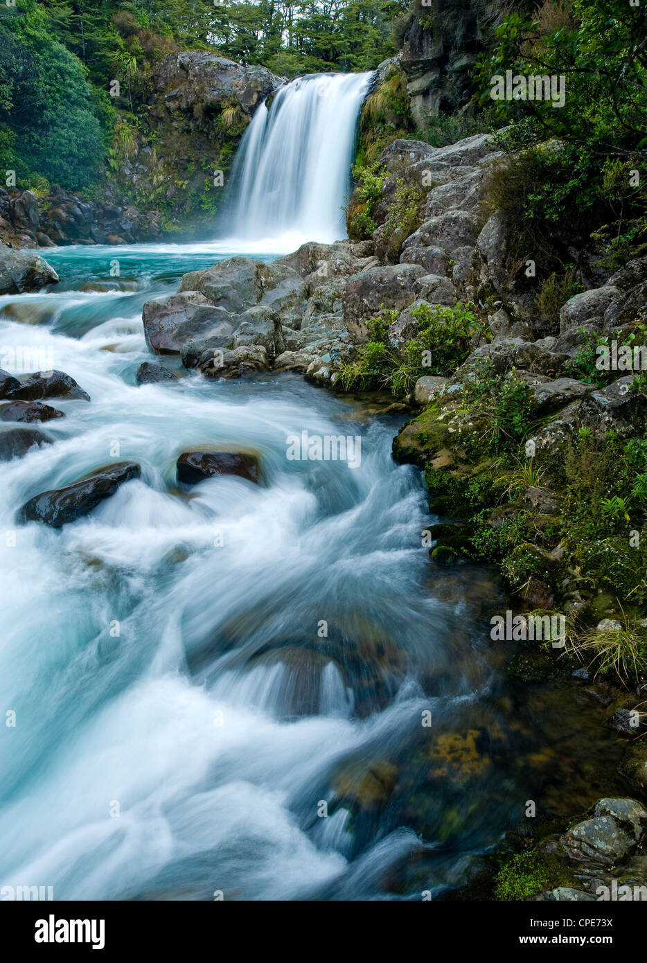 Tawhai Falls, Tongariro National Park, UNESCO World Heritage Site ...