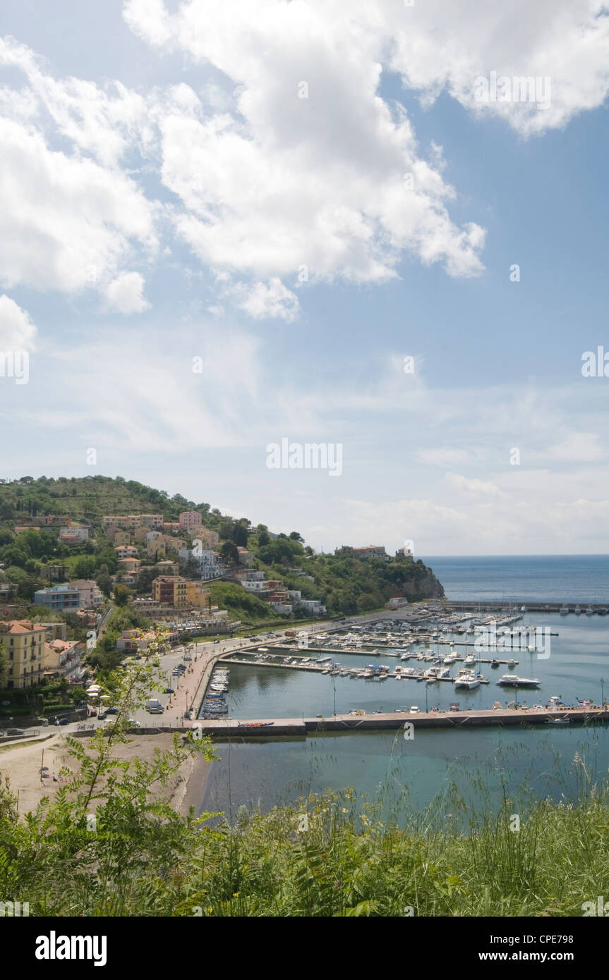 agropoli italy italian marina port harbor mediterranean southern Stock ...