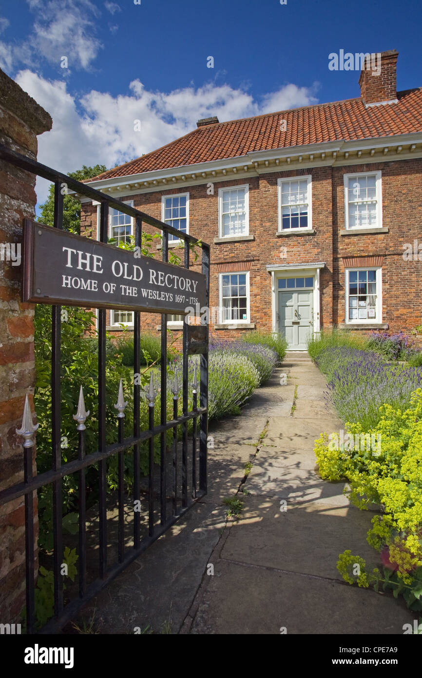 Old rectory in epworth wesley hi-res stock photography and images - Alamy