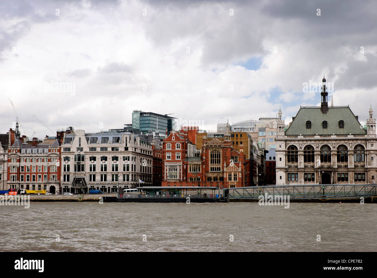 England london victoria embankment buildings hi-res stock photography ...