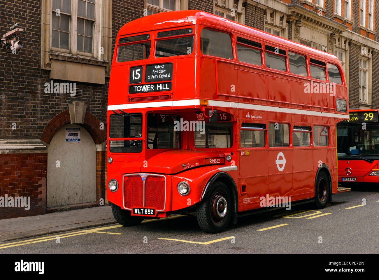 Double-decker bus - London, England Stock Photo - Alamy