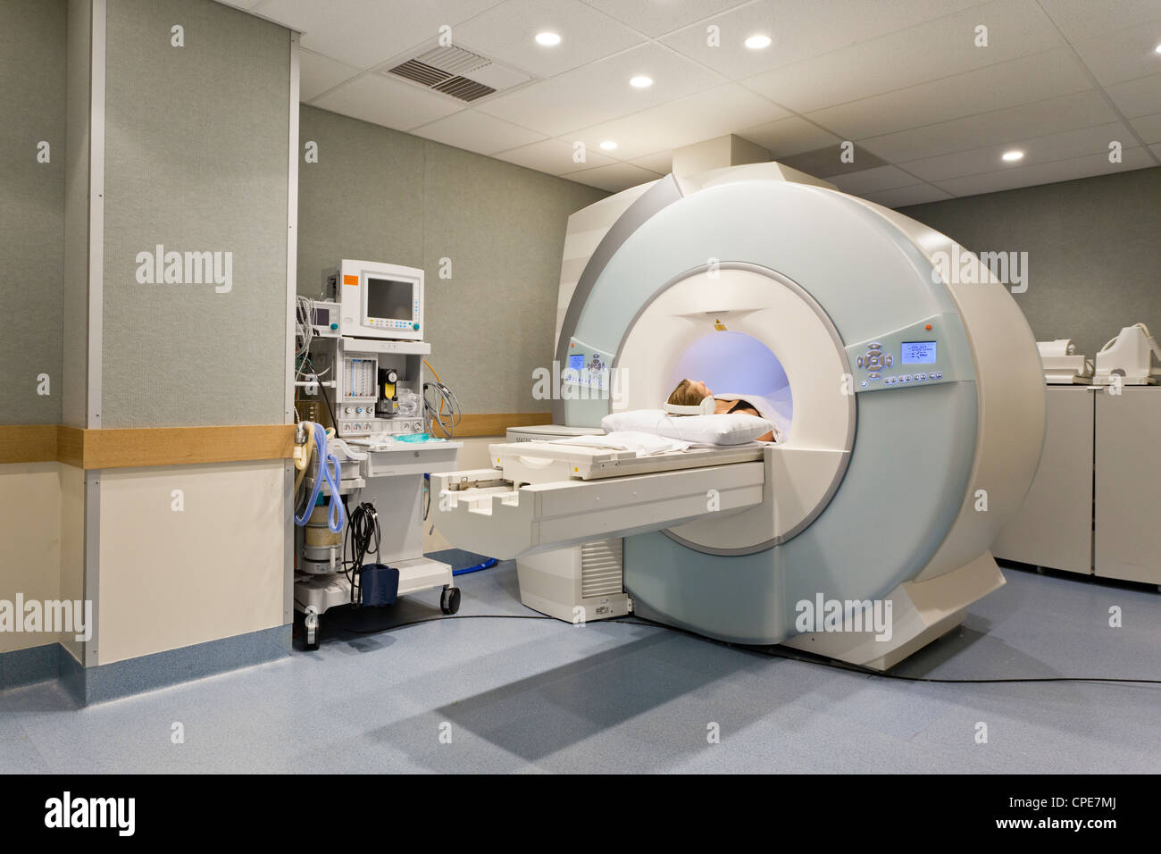 CT scanner in hospital with patient Stock Photo - Alamy