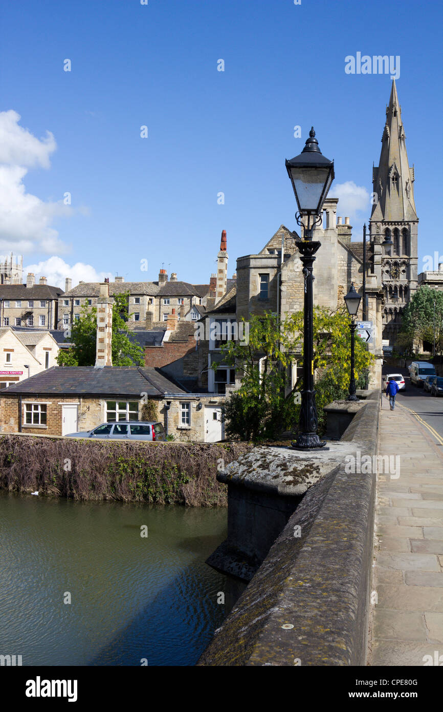 stamford town centre lincolnshire england uk gb Stock Photo - Alamy