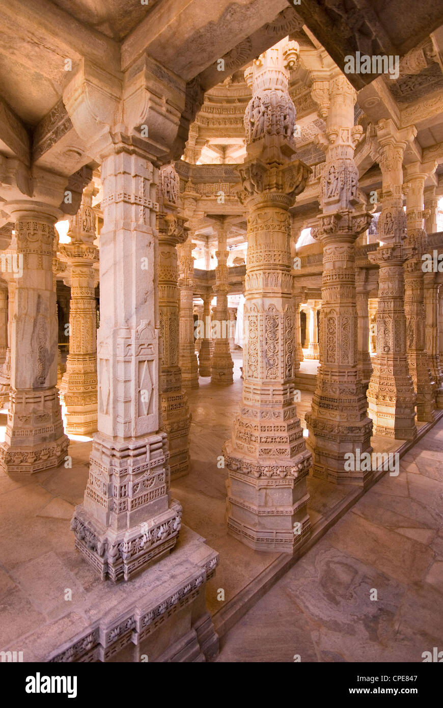 Chaumukha Temple, Ranakpur, Rajasthan, India, Asia Stock Photo - Alamy