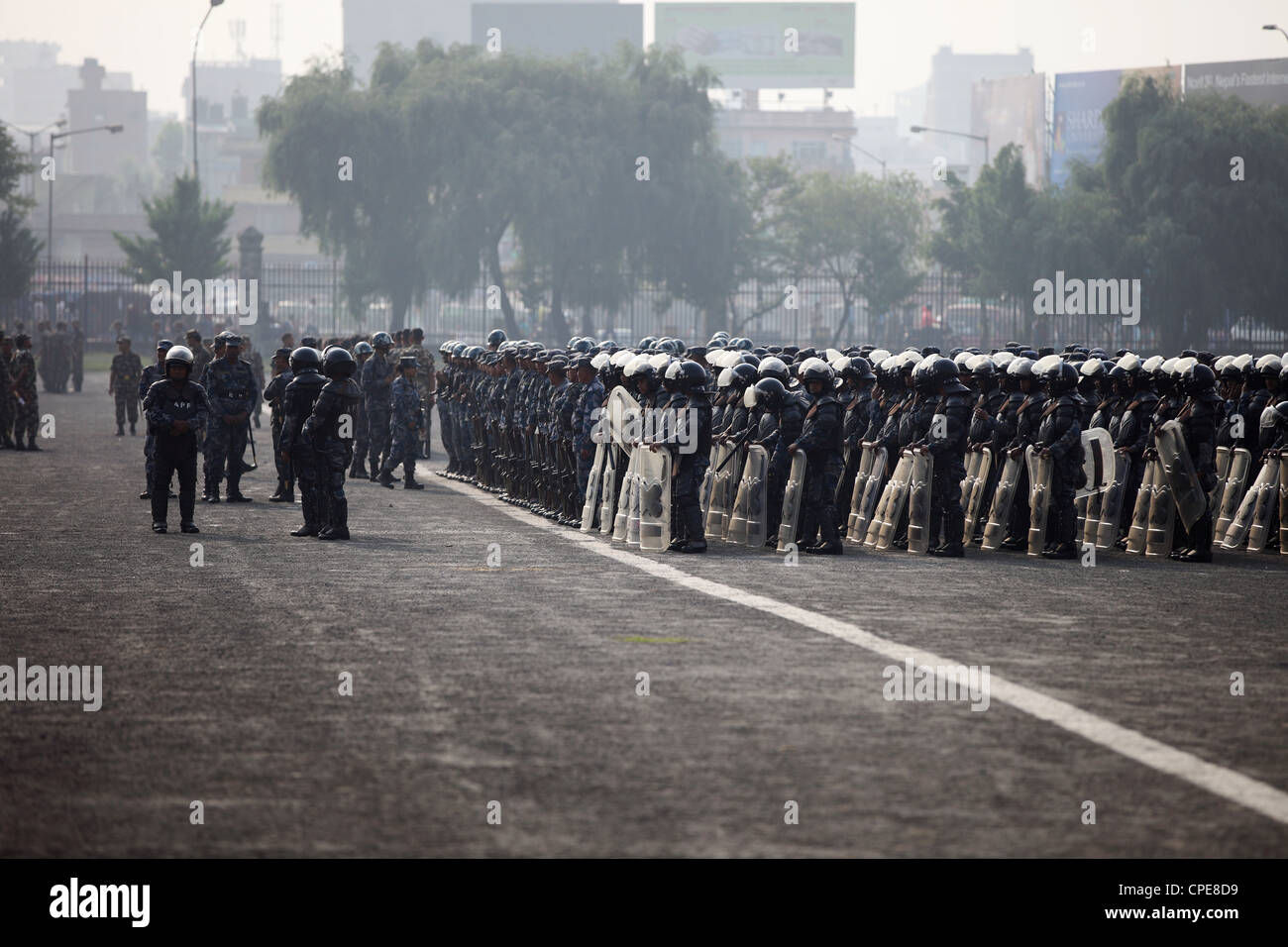 Nepal police uniforms hi-res stock photography and images - Alamy