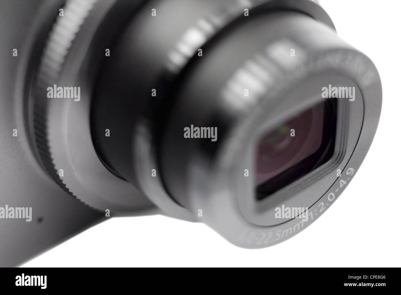 Lens of digital camera Stock Photo - Alamy