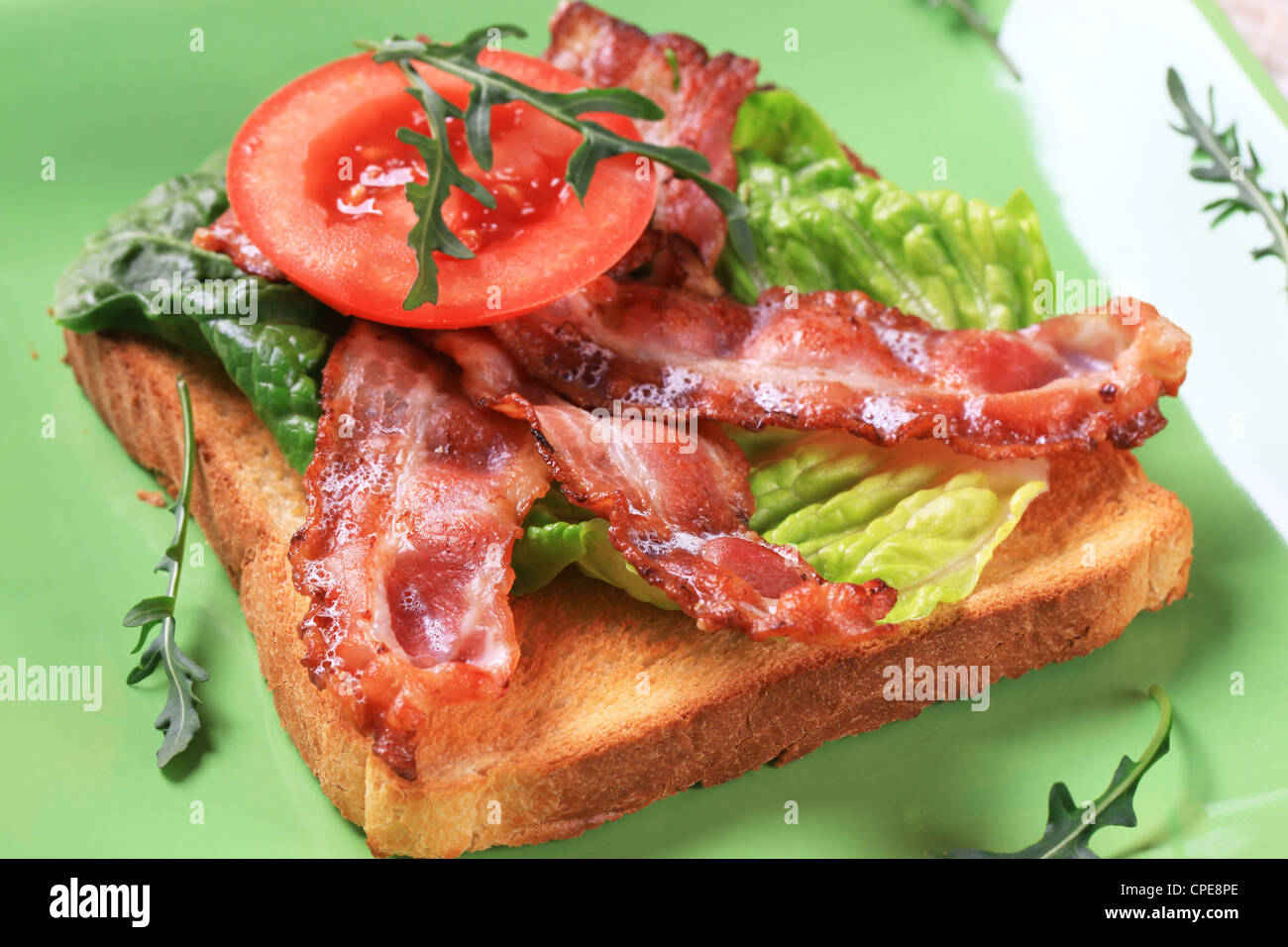 Toasted toast with strips hi-res stock photography and images - Alamy