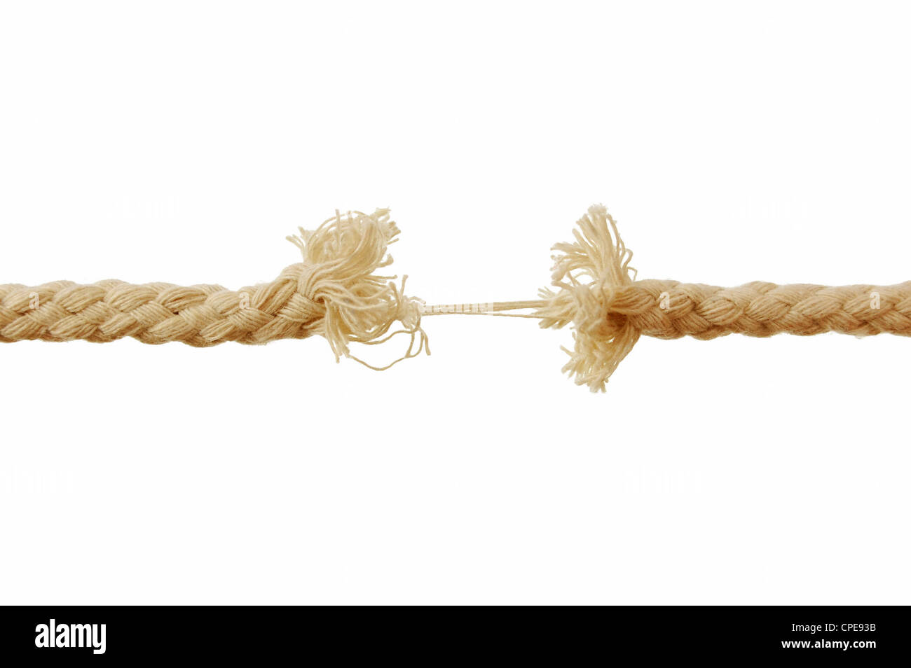 Rope tight pull hi-res stock photography and images - Alamy