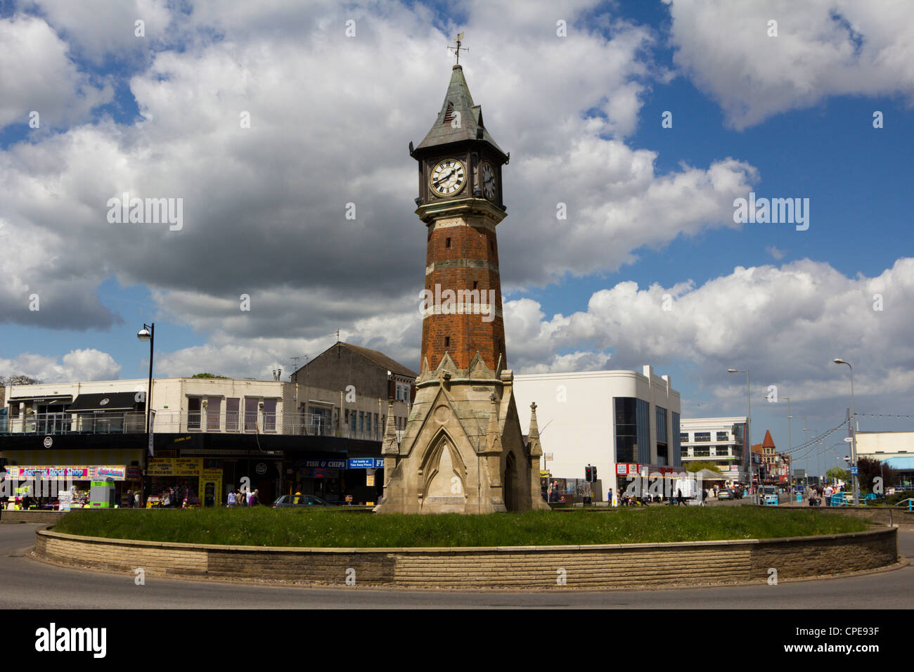 skegness seaside resort lincolnshire england Stock Photo - Alamy