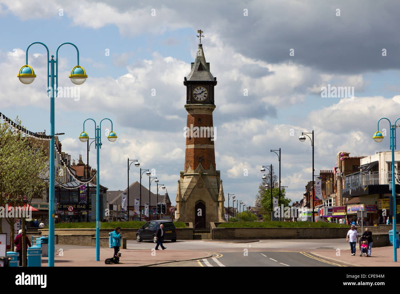 skegness seaside resort lincolnshire england Stock Photo - Alamy