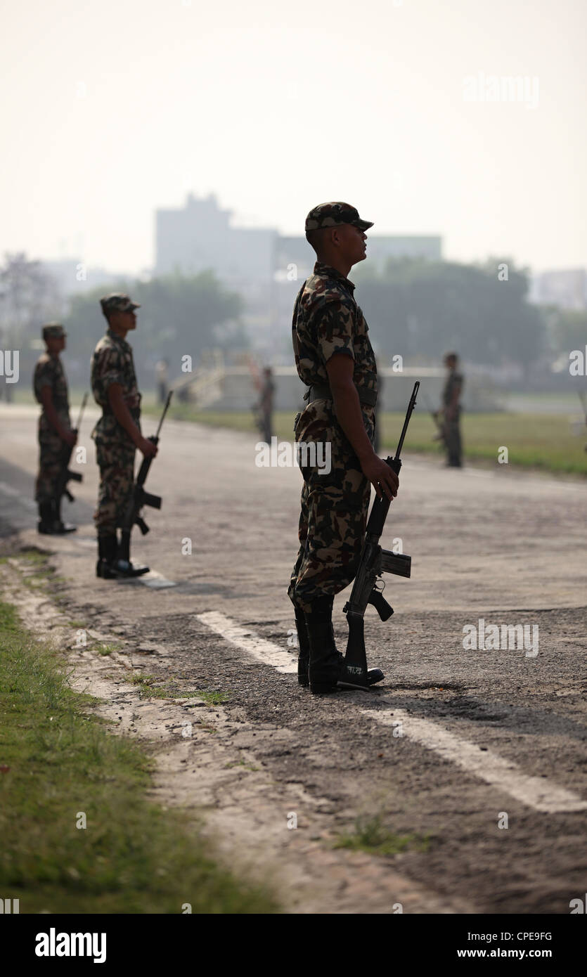 Nepal police uniforms hi-res stock photography and images - Alamy