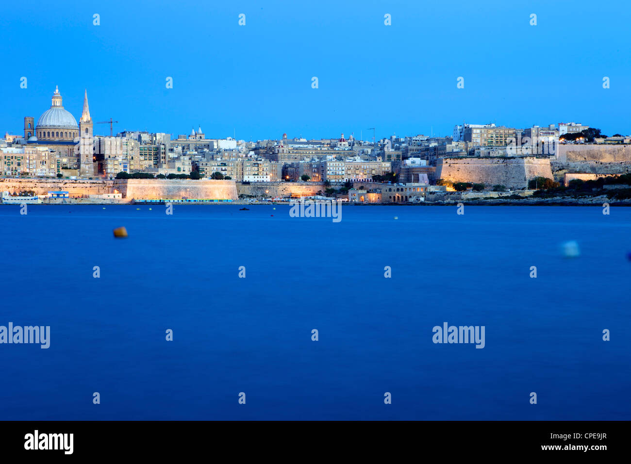 Overlooking Valletta, Malta, Mediterranean, Europe Stock Photo - Alamy