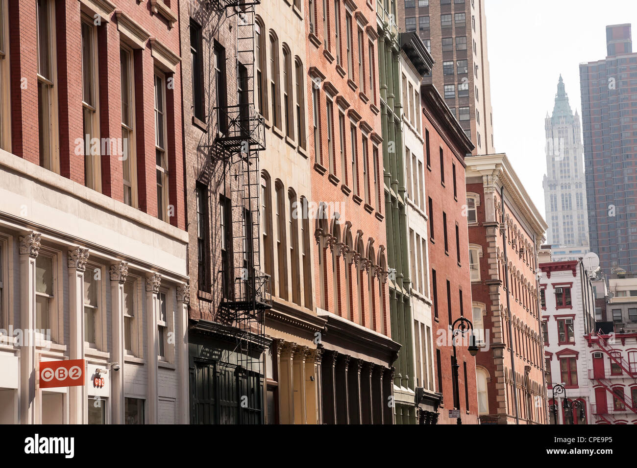 Mercer Street, SoHo, NYC Stock Photo - Alamy
