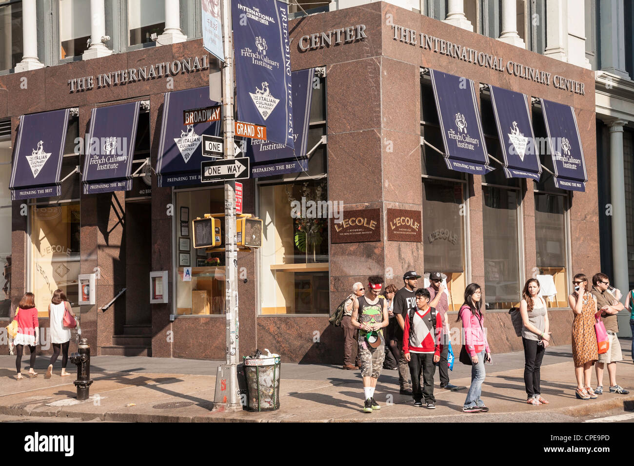 The International Culinary Center, SoHo, NYC Stock Photo - Alamy
