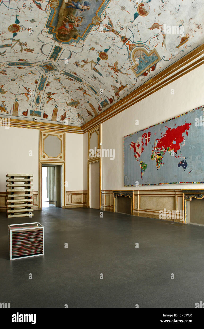 Europe Italy Piedmont Turin Province of Turin Rivoli Castle Stock Photo ...