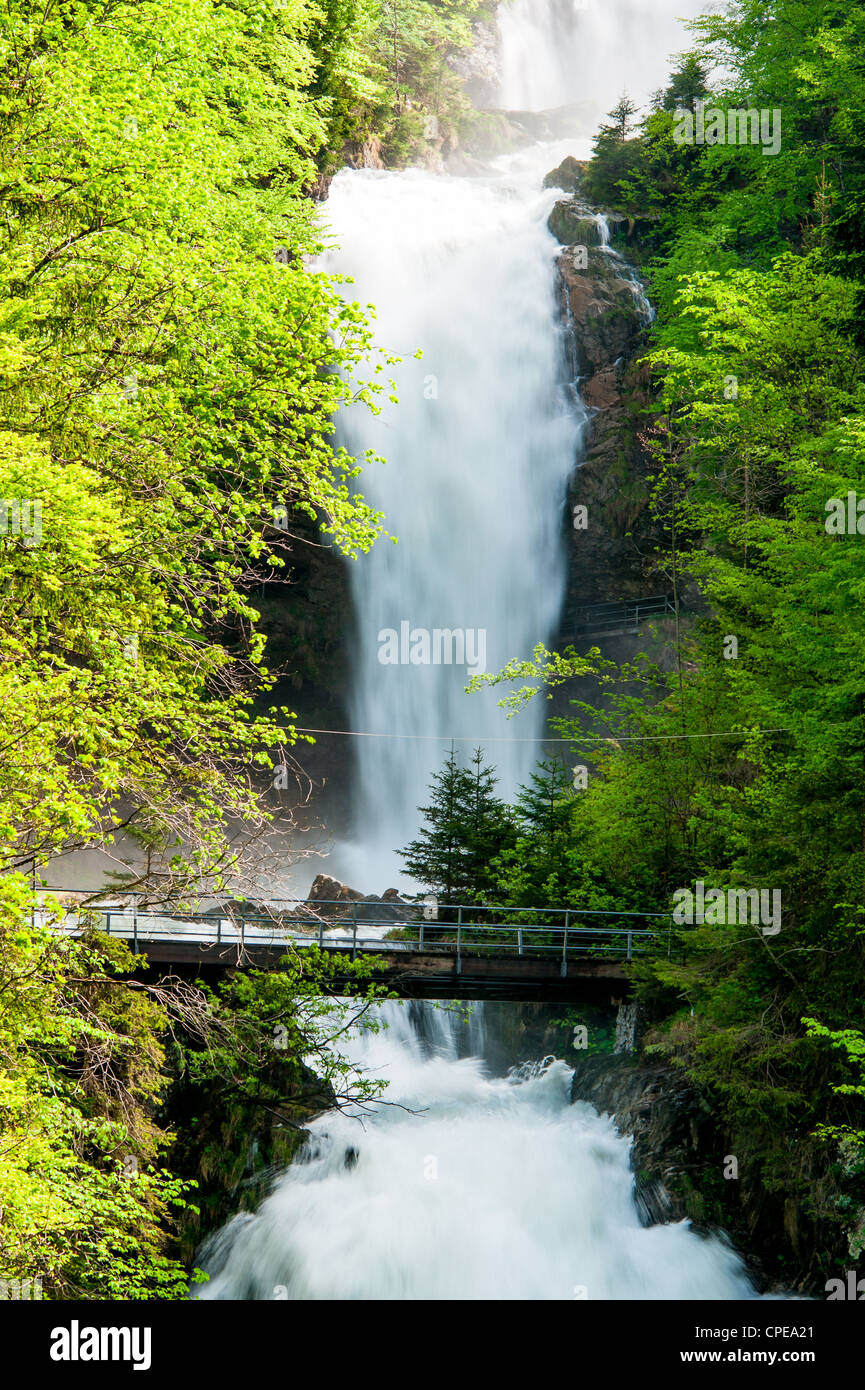 Giessbach waterfalls, Brienz, Switzerland Stock Photo - Alamy