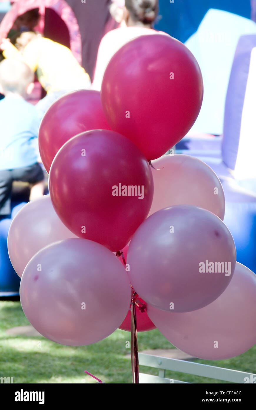 Birthday Party Balloons Stock Photo - Alamy