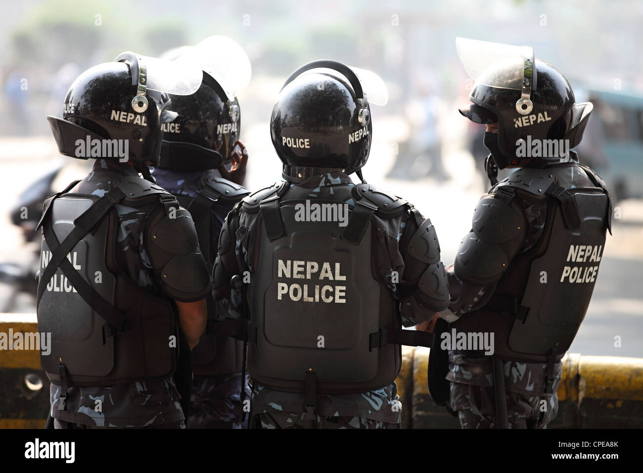Nepal police uniforms hi-res stock photography and images - Alamy