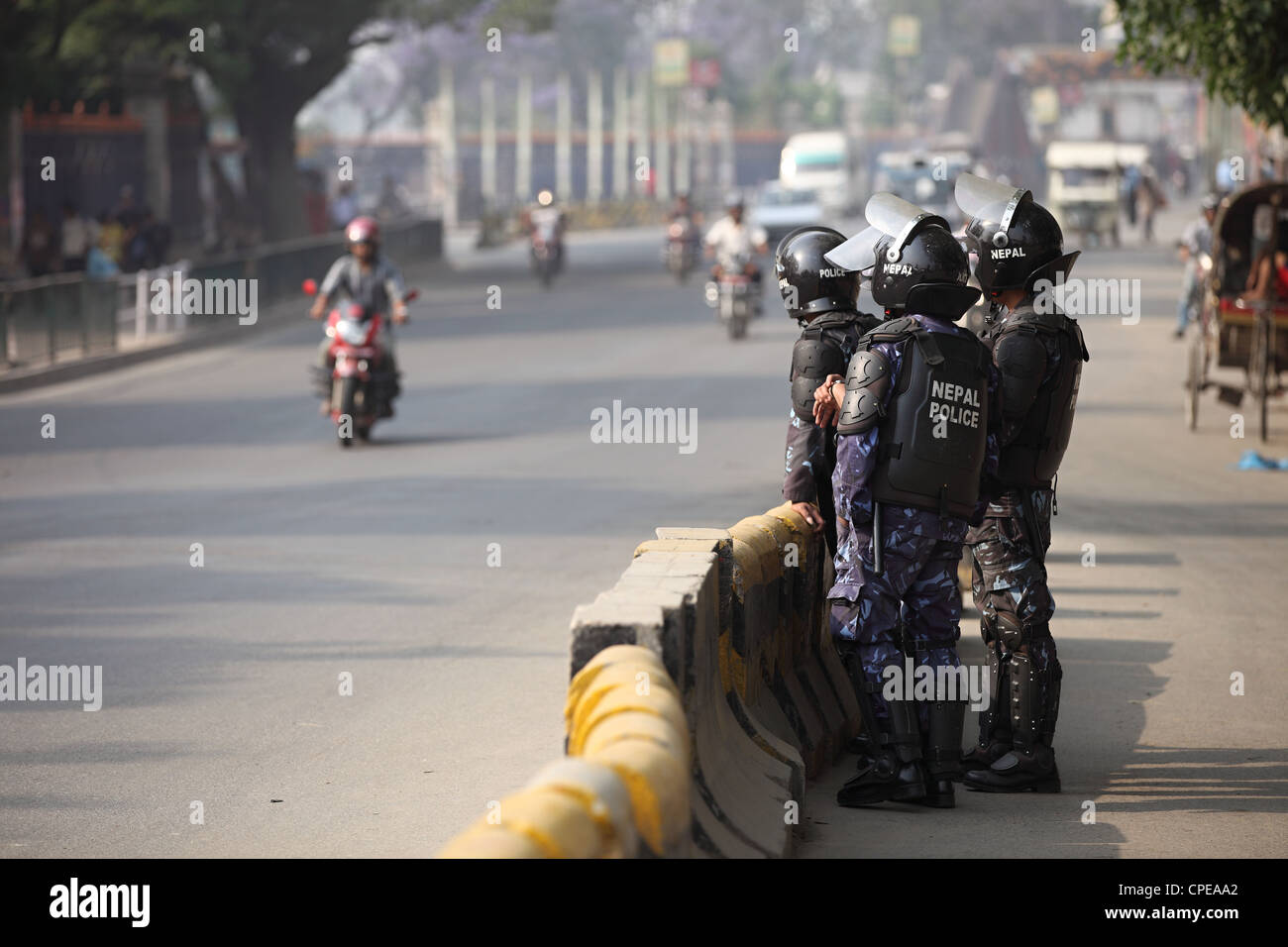 Nepal police uniforms hi-res stock photography and images - Alamy