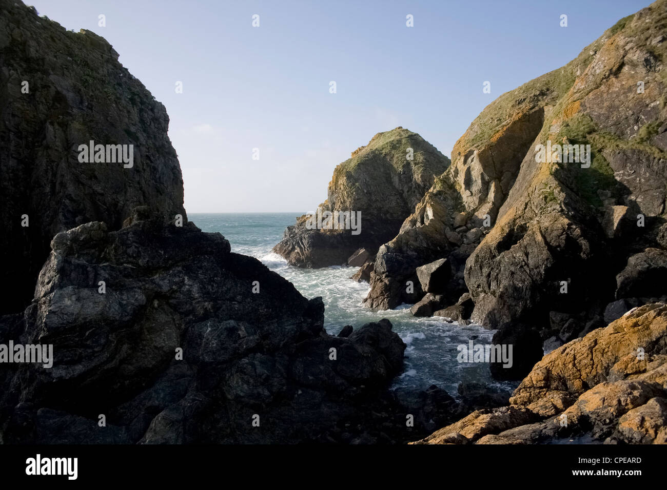 Rough sea cornwall smuggling hi-res stock photography and images - Alamy