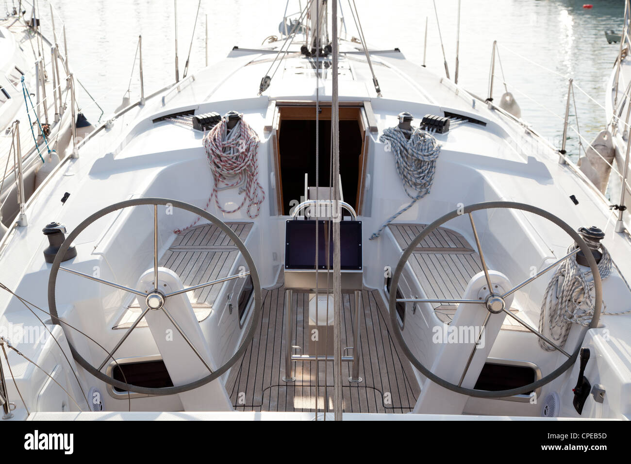 Double hull boat hi-res stock photography and images - Alamy
